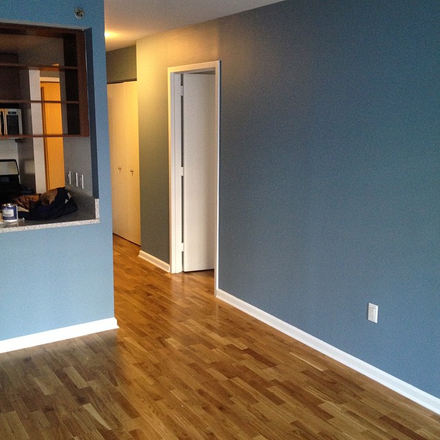Benjamin Moore Labrador Blue 1670 | Undertones, Photos, Color Palettes